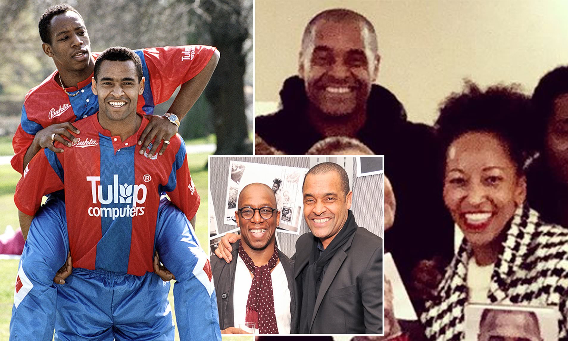 Former Crystal Palace star Mark Bright marries Ian Wright's estranged ...