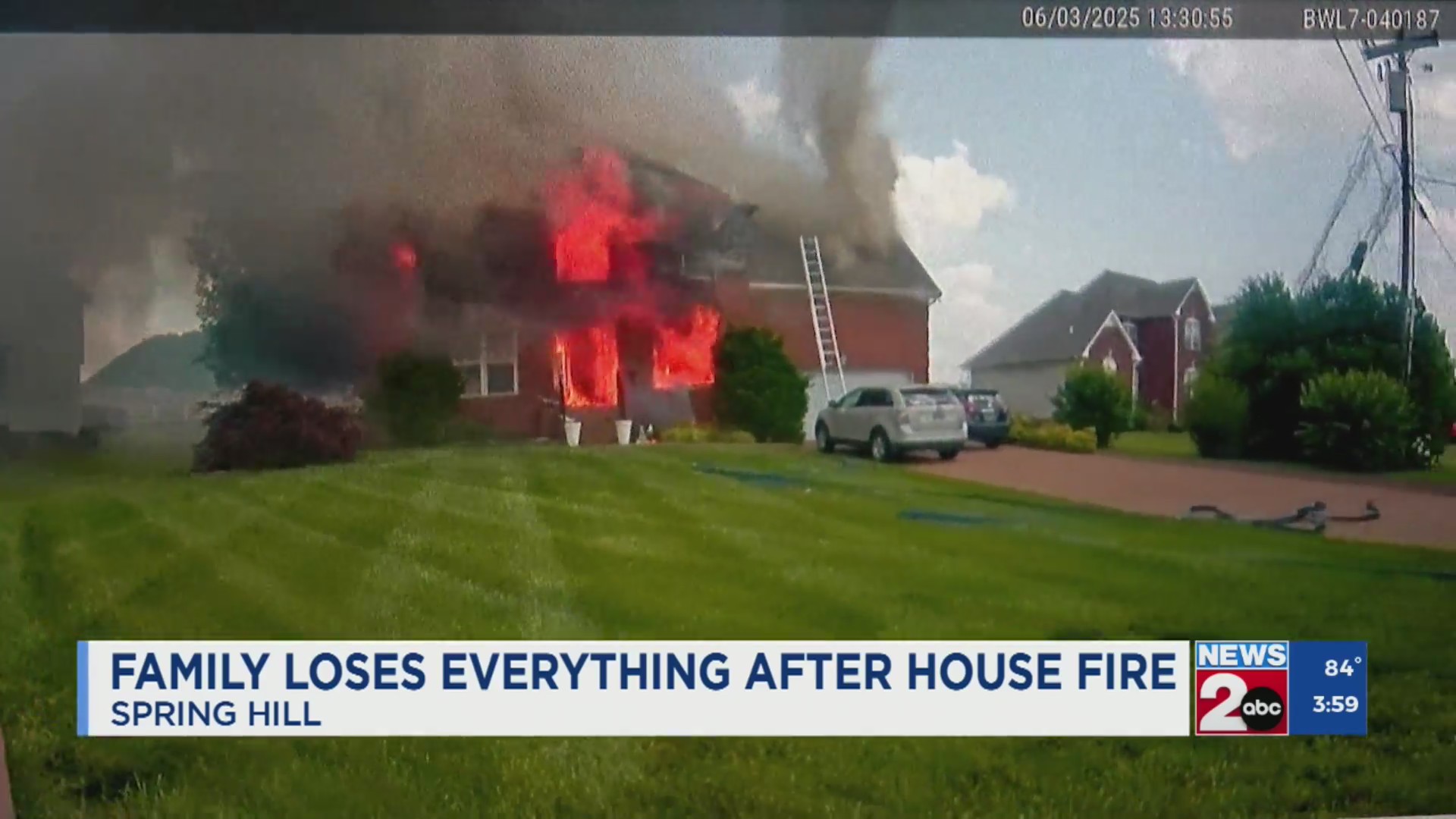 Family loses everything after Spring Hill house fire