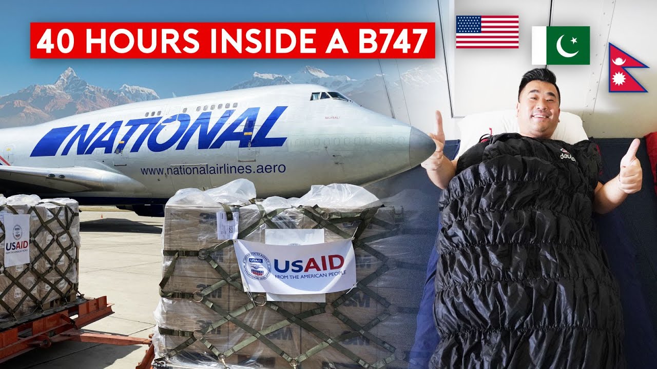 40 Hours In A B747 Cargo Mission