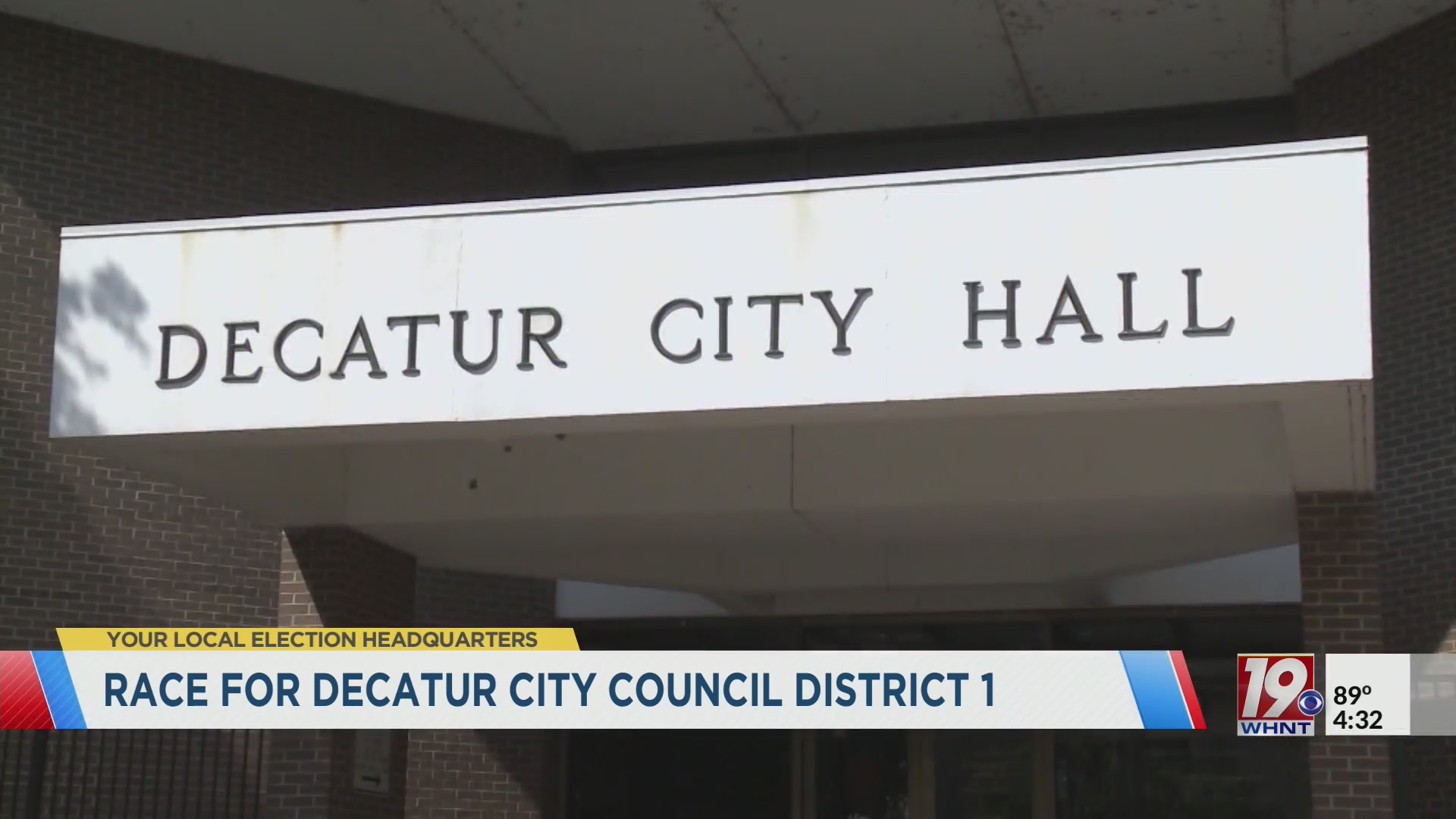 Race for Decatur City Council District 1 | June 4, 2025 | News 19 at 4: ...