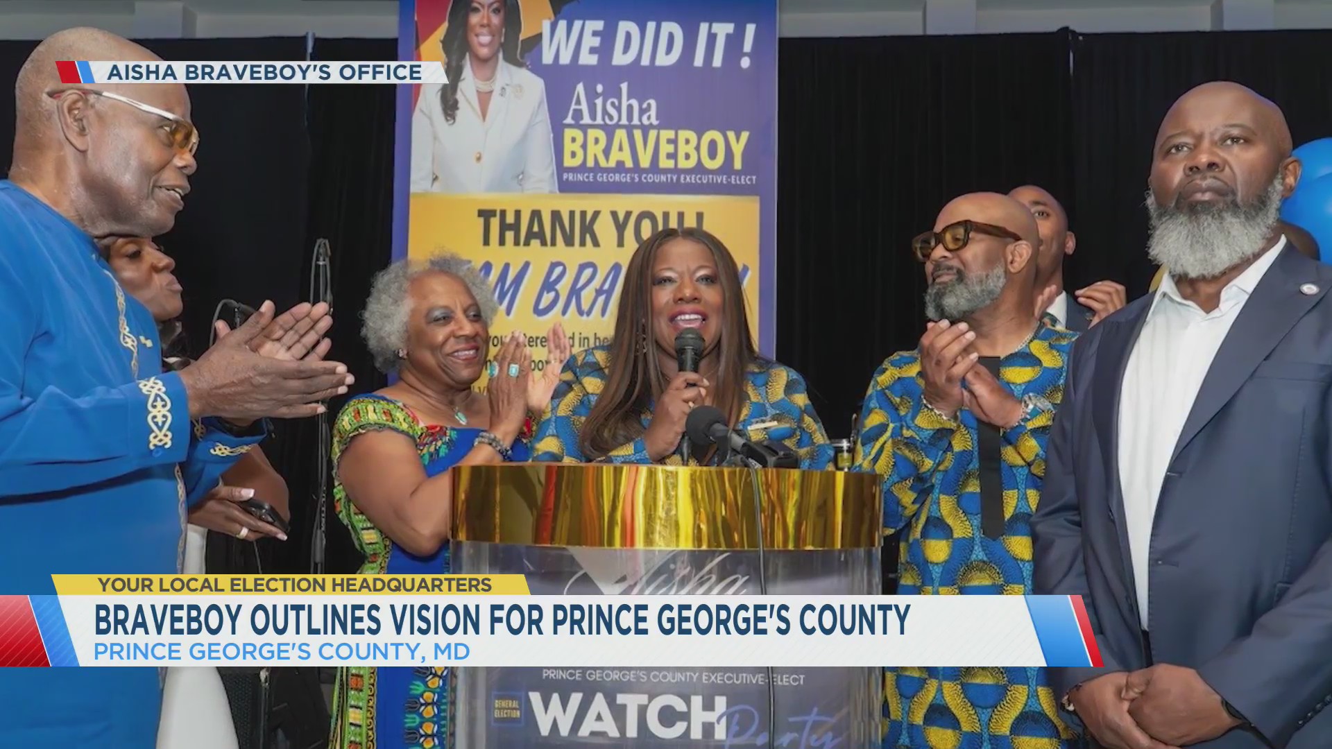 Aisha Braveboy outlines plans as newly elected Prince George's County ...