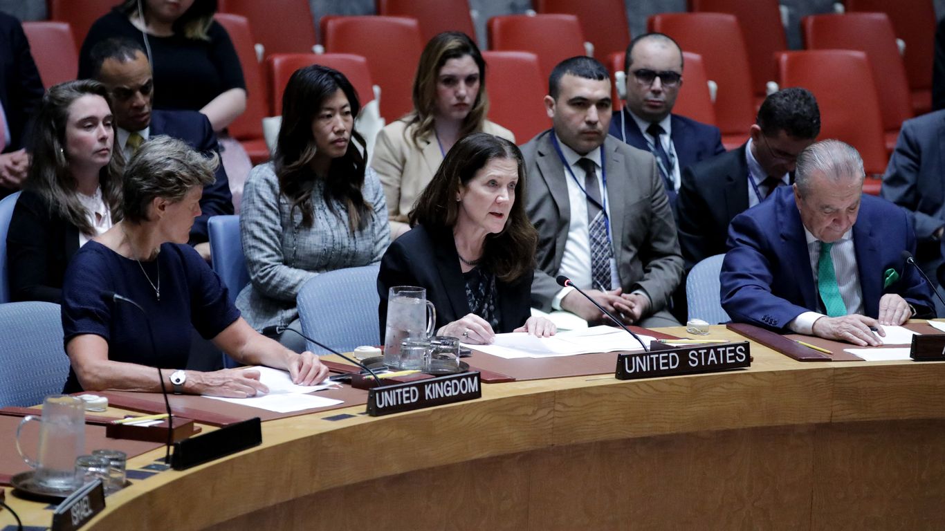 U.S. vetoes UN security council resolution demanding immediate ...