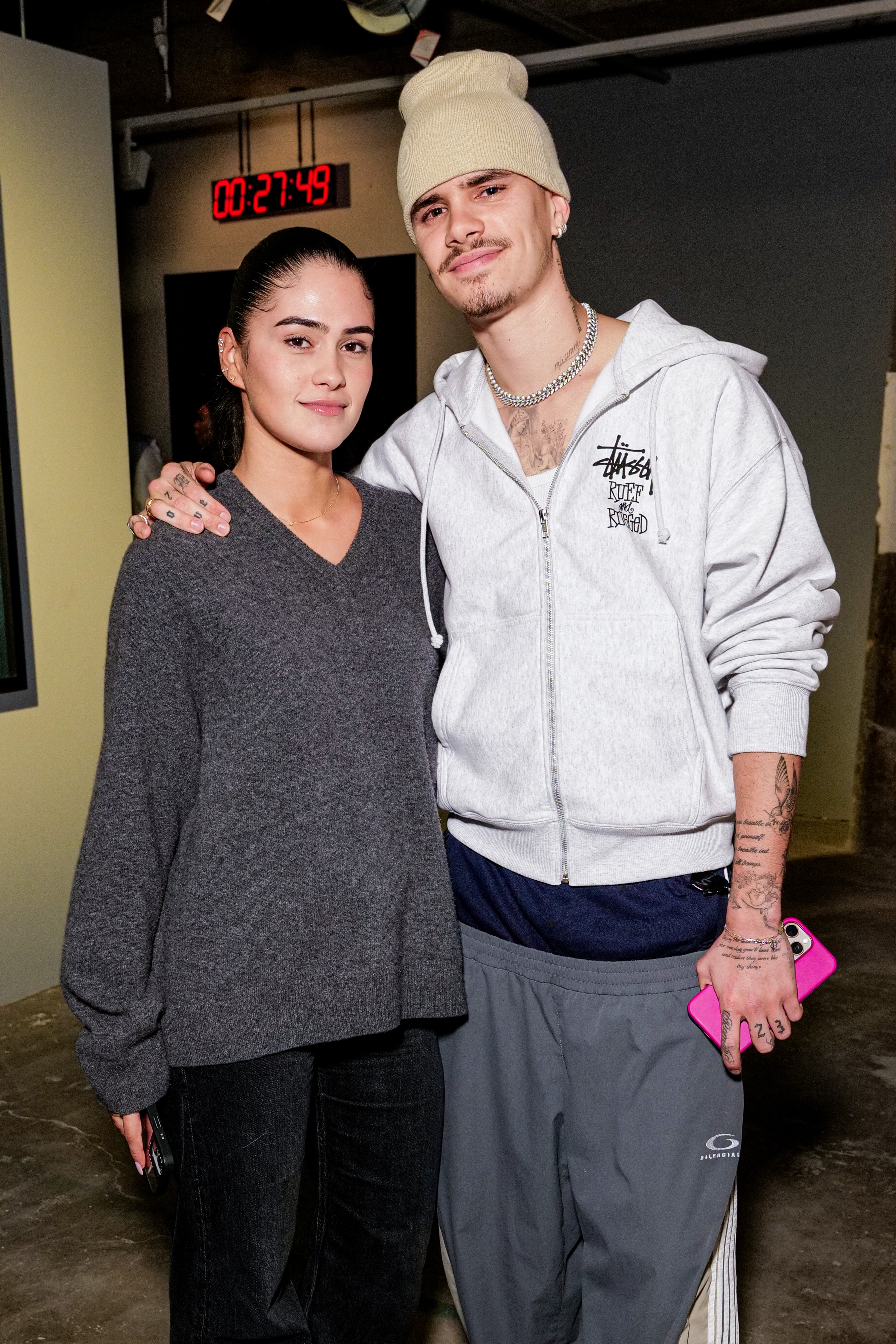 Romeo Beckham and girlfriend Kim Turnbull break up on heels of heated ...