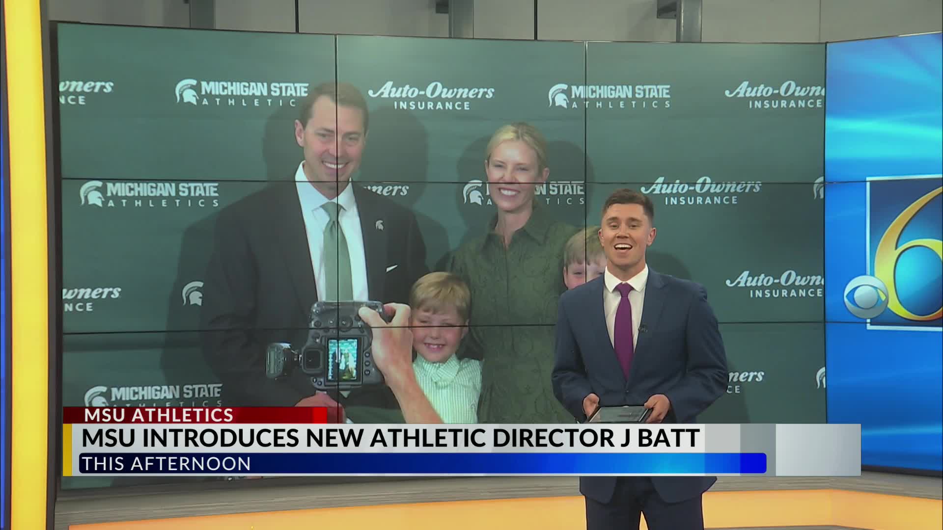 Michigan State officially introduces J Batt as new athletic director