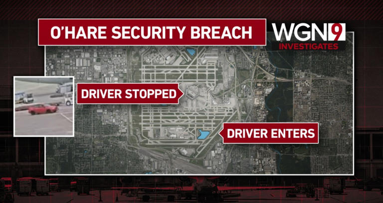 DoorDasher drives onto tarmac at O’Hare Airport, exposing security flaw