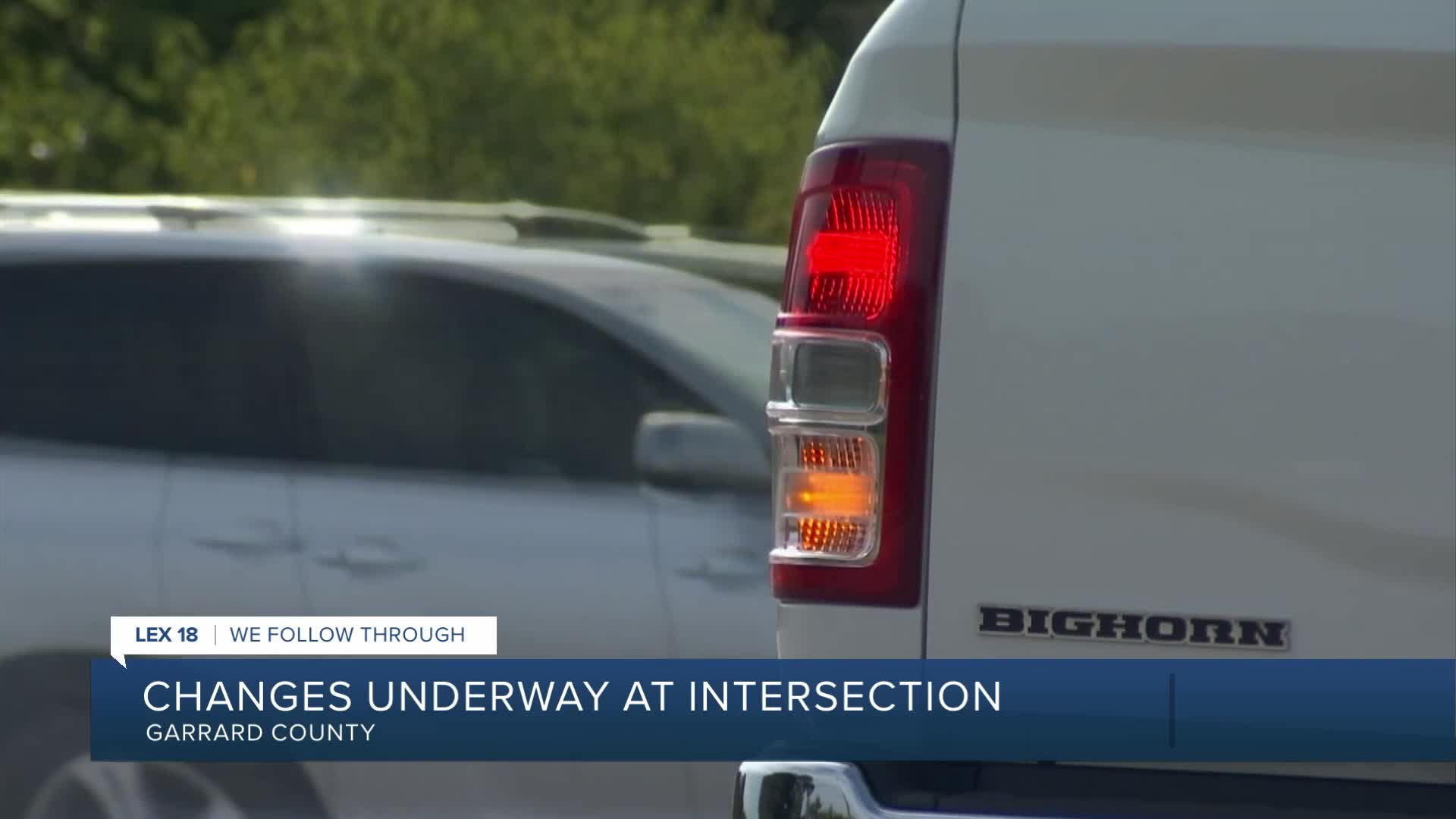 Changes Underway at Intersection