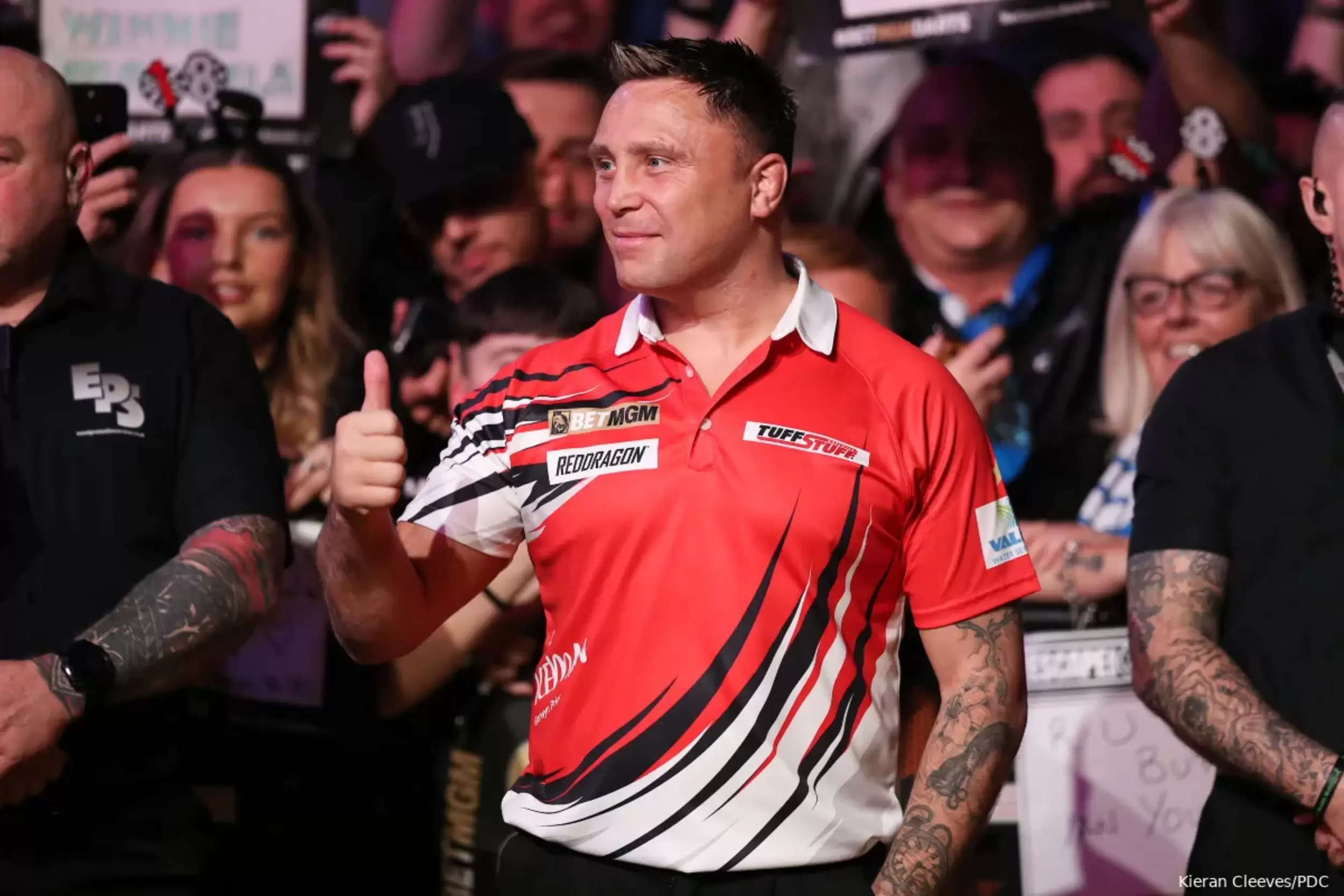 'My Mrs. is like oh my god, shut up': Gerwyn Price sings rival's walk ...