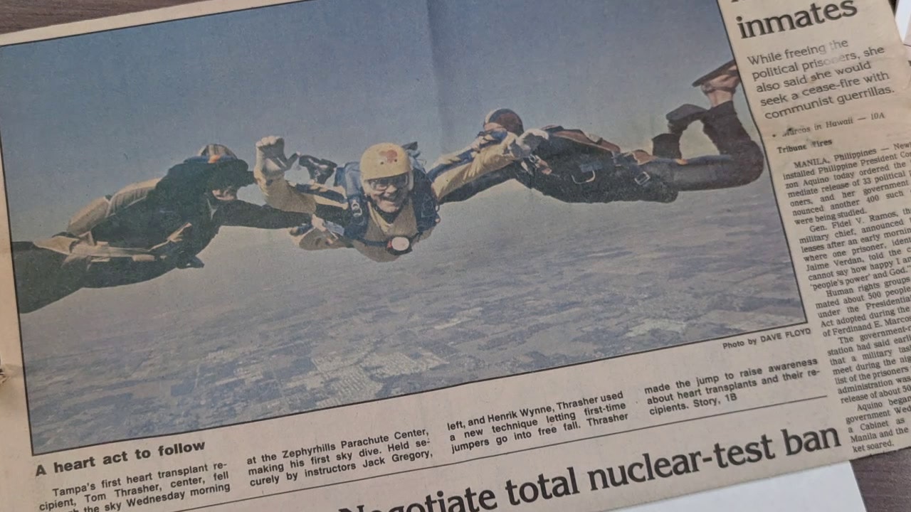 Family of Tampa’s first heart transplant patient marks 40th anniversary ...