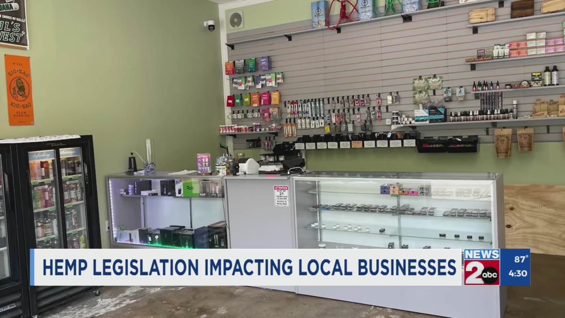 Hemp legislation impacting TN businesses