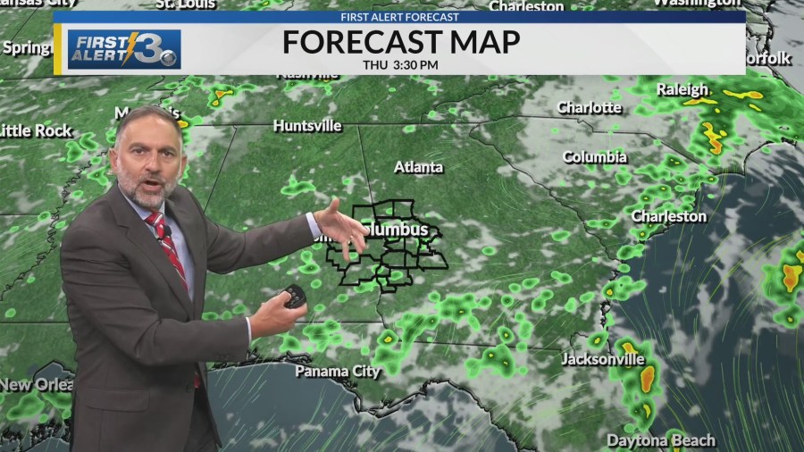 Tropical low is out, then a temporary break before an active pattern returns