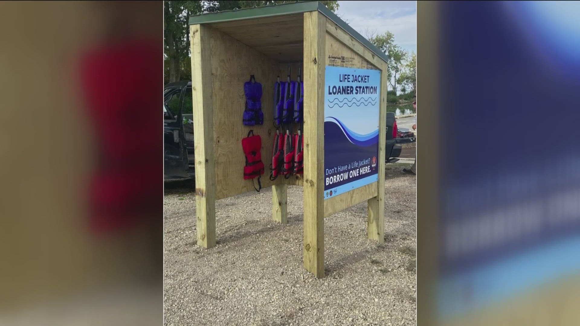 32 free life jacket stations installed across Ohio's state parks