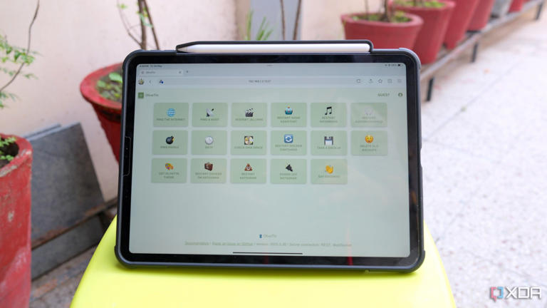 I made my family run shell commands from a web interface and they loved it