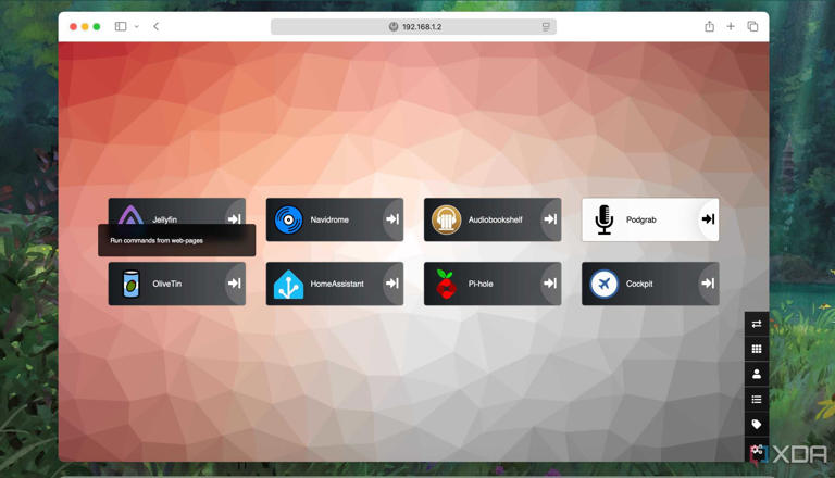 I made my family run shell commands from a web interface and they loved it