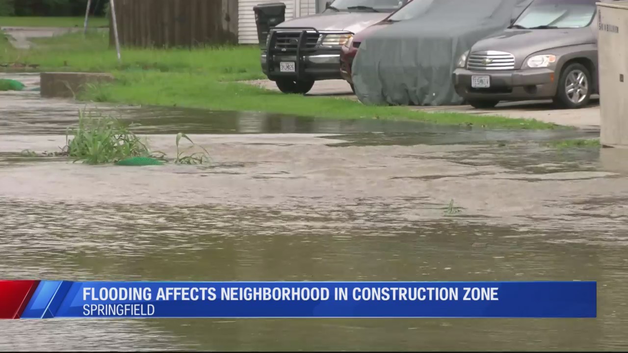 Flooding in Springfield neighborhood worsened by heavy construction ...