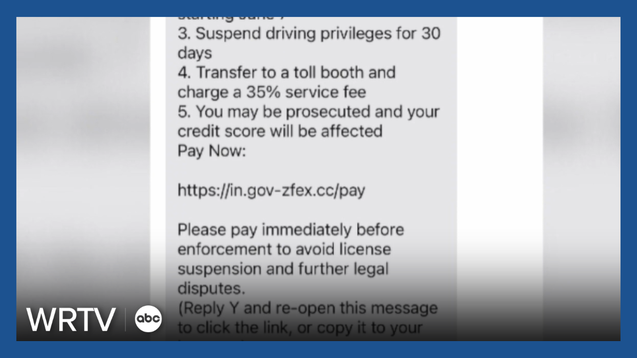 DMV scam phishing texts sent across the state