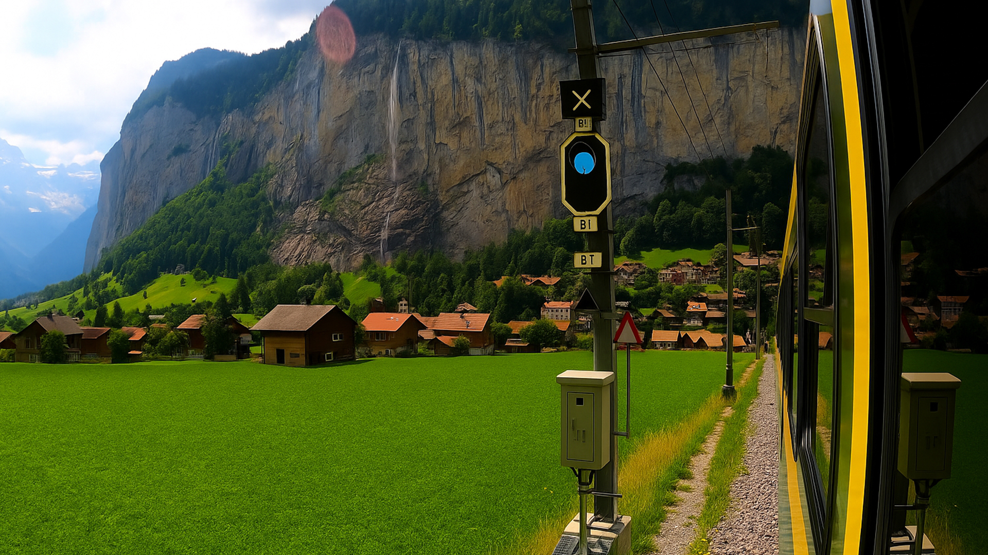 Berner Oberland per Zug: Die Schönste Strecke der Schweiz (4K)