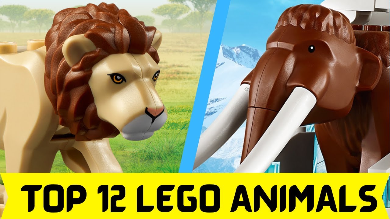 Top 12 Lego Animals