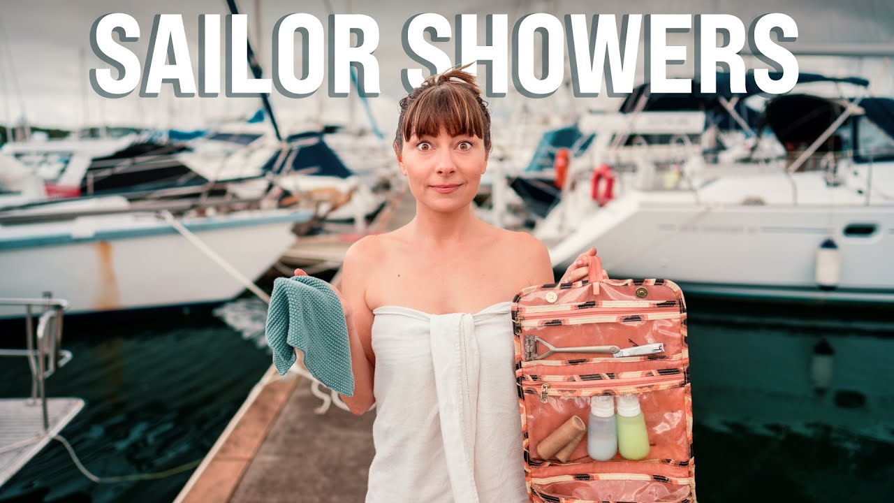 The Shower Situation in a Sailboat!