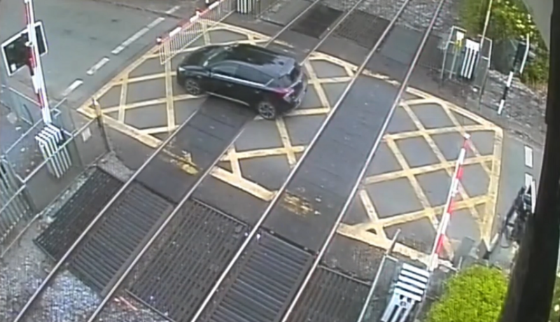 Irish Rail releases footage of level crossing crashes and near-misses ...