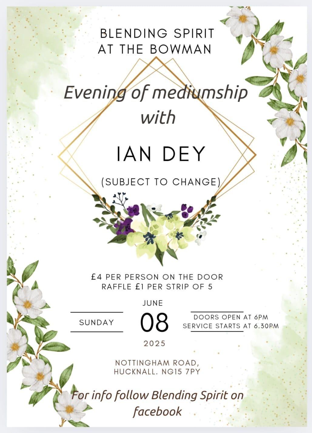 An evening of mediumship