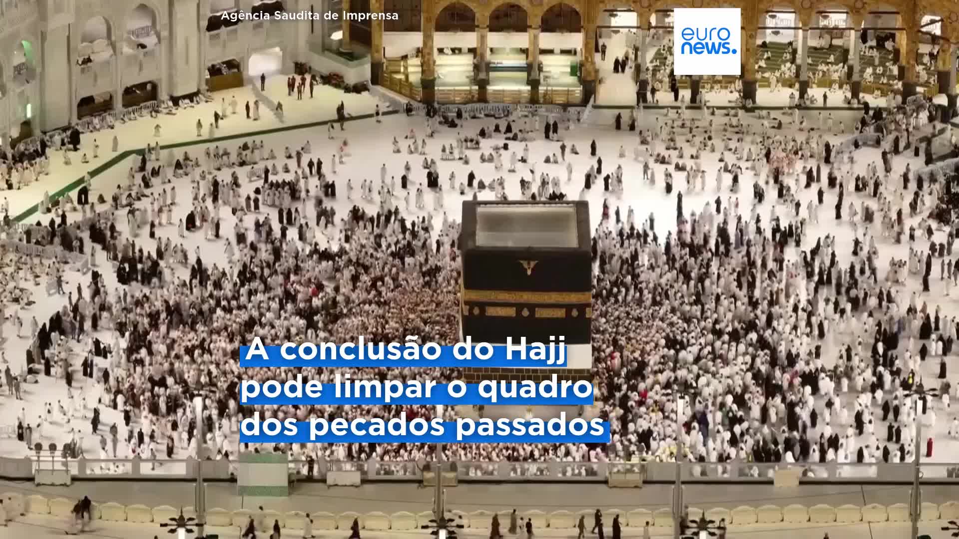 Arábia Saudita enfrenta calor sufocante no início da peregrinação a Meca