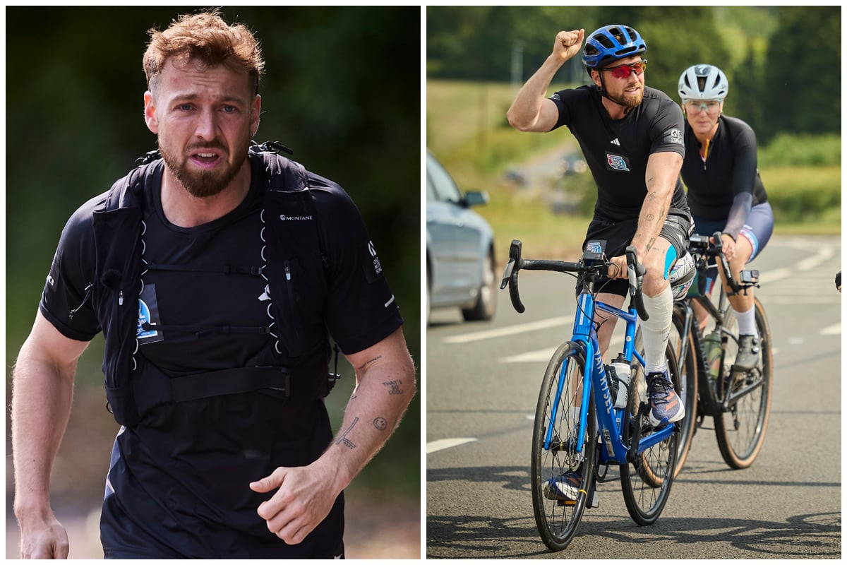 What is Sam Thompson's gruelling 260-mile run and cycle Soccer Aid ...