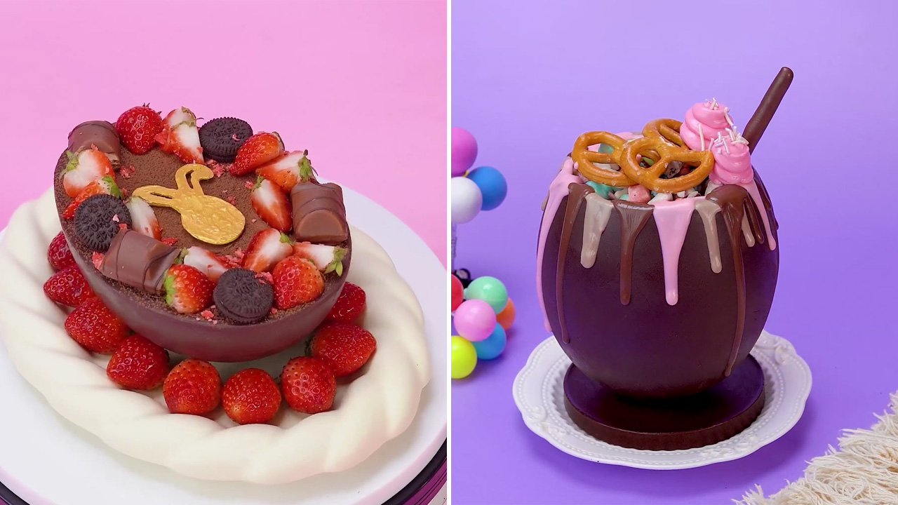 Chocolade Bowl met Aardbei vs Chocolade Bol met Snoep – Welke Kies Jij ...