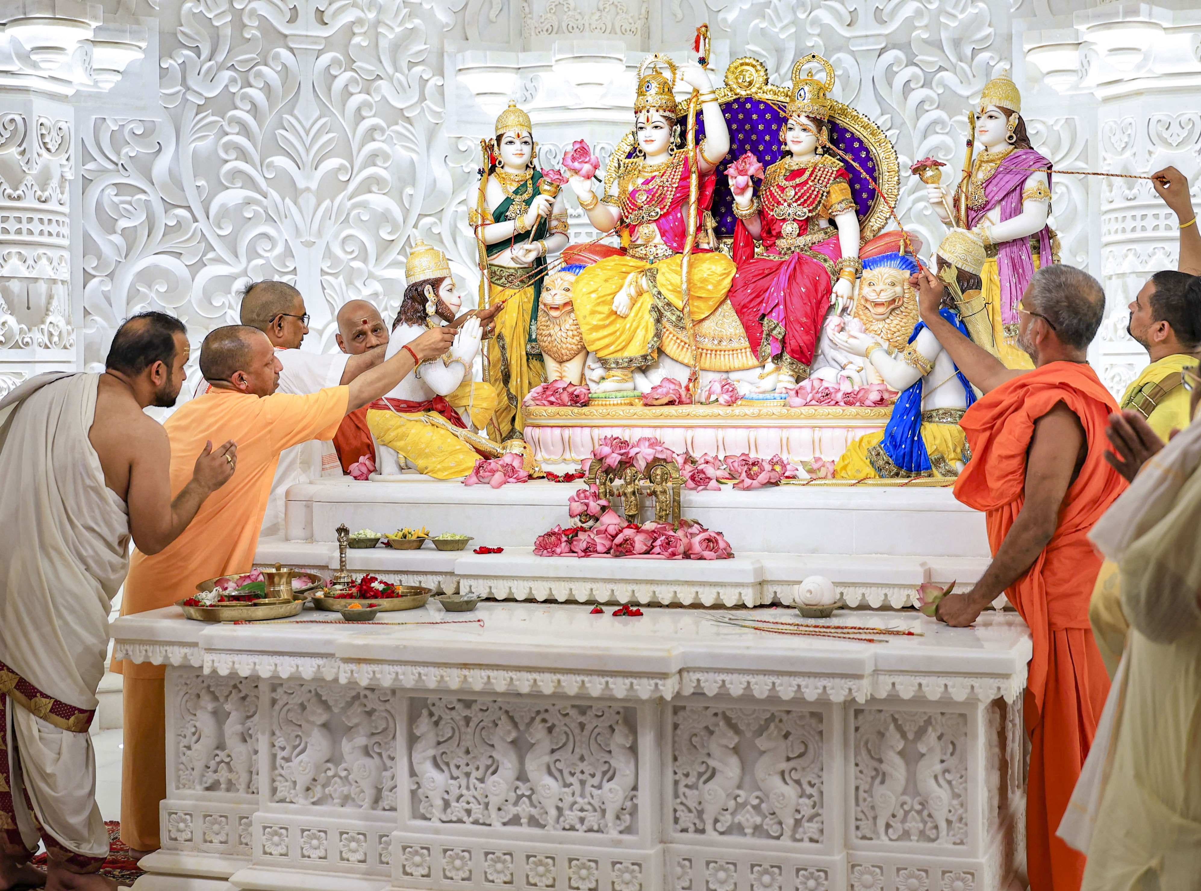 Consecration of 'Raja Ram', other deities held at Ram Temple in Ayodhya