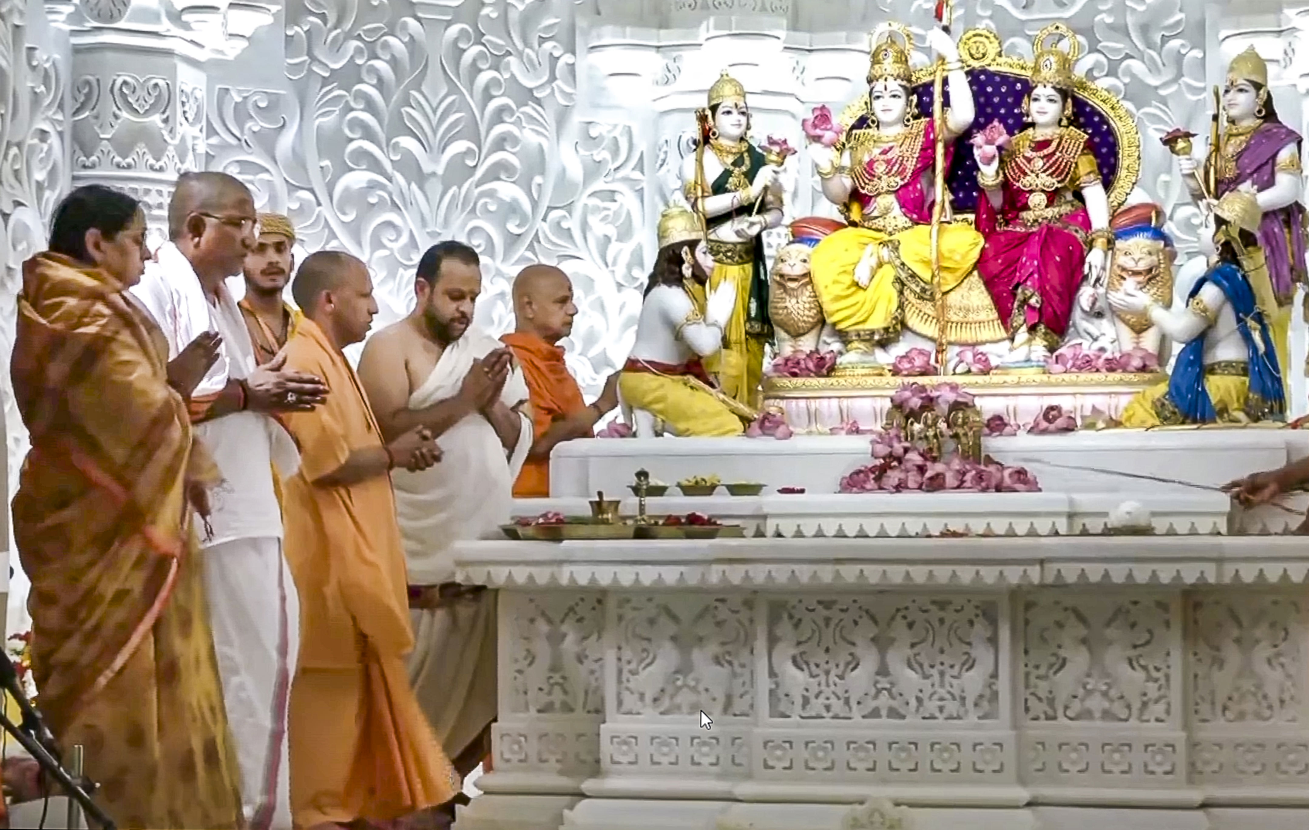 Consecration of 'Raja Ram', other deities held at Ram Temple in Ayodhya