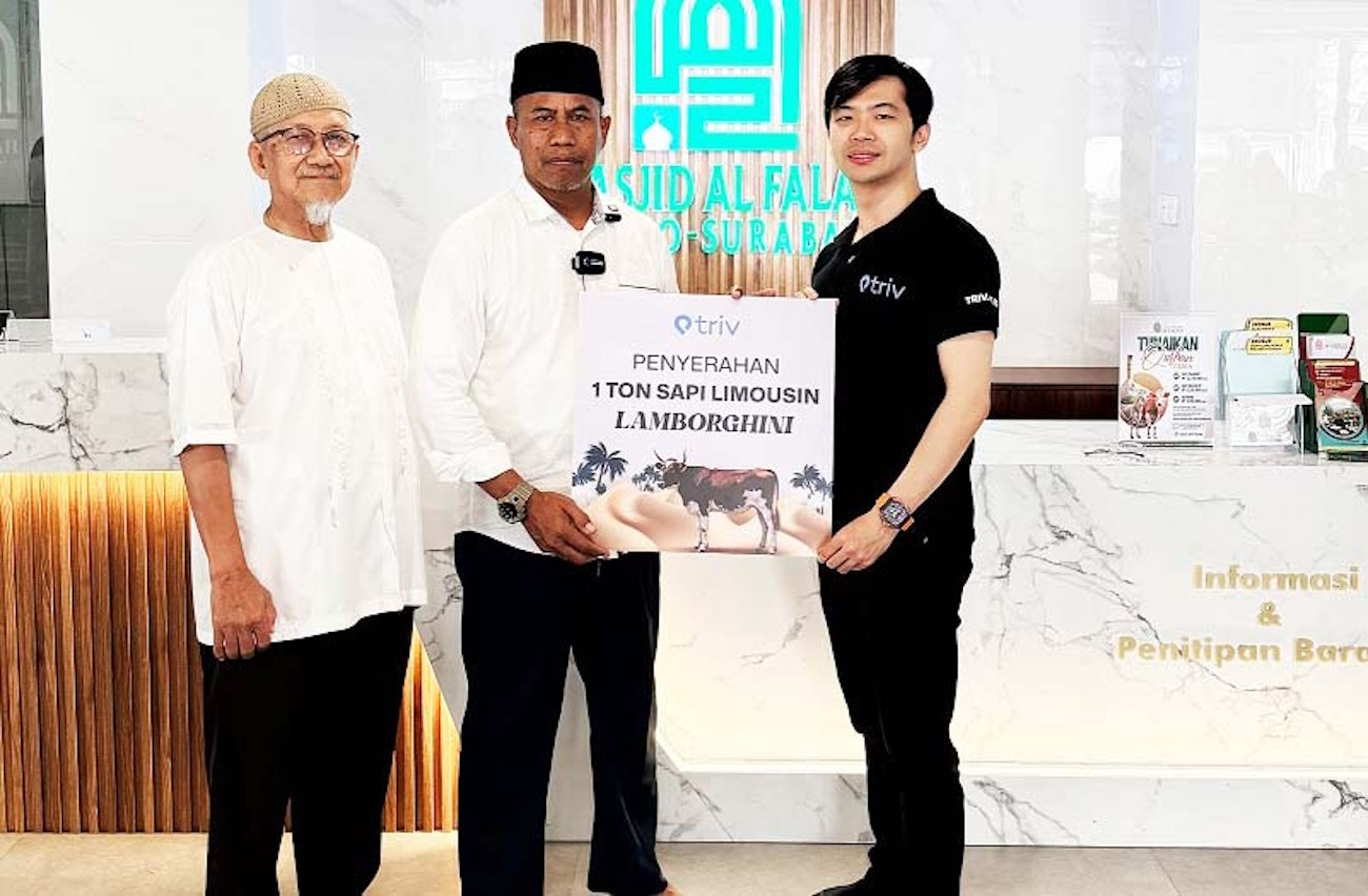 Gabriel Rey Kurban Tiga Sapi Limosin, Salah Satunya Berbobot 1 Ton