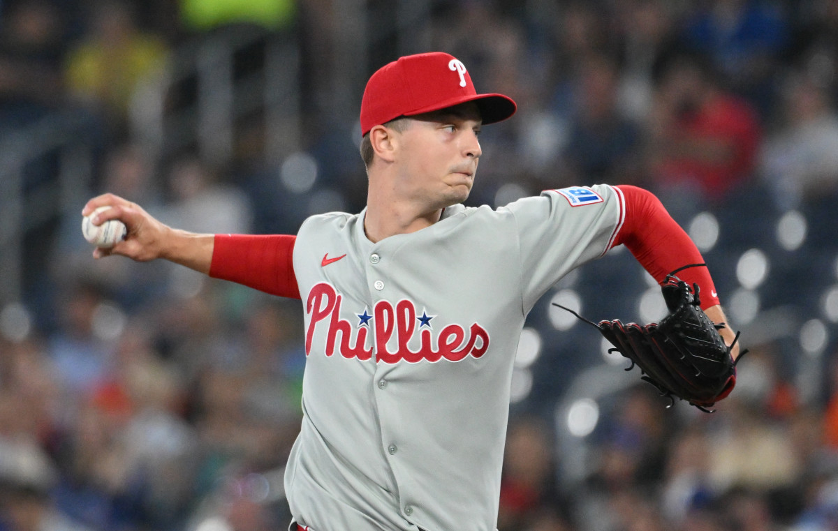 Phillies' rookie starting pitcher Mick Abel sets MLB record