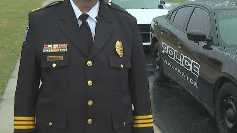 Car show and funeral service honors Walkerton police officer