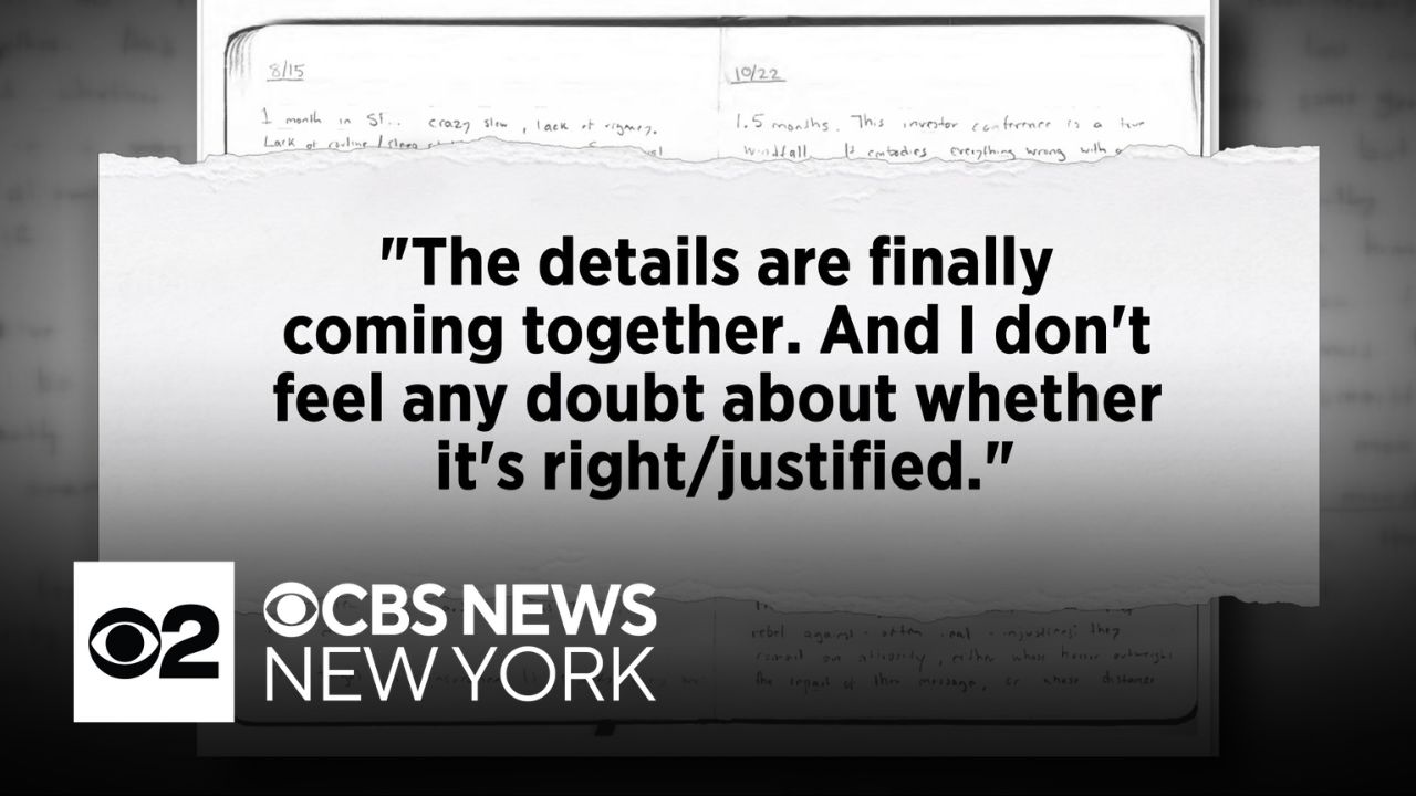 Copies of notes allegedly written by Luigi Mangione released