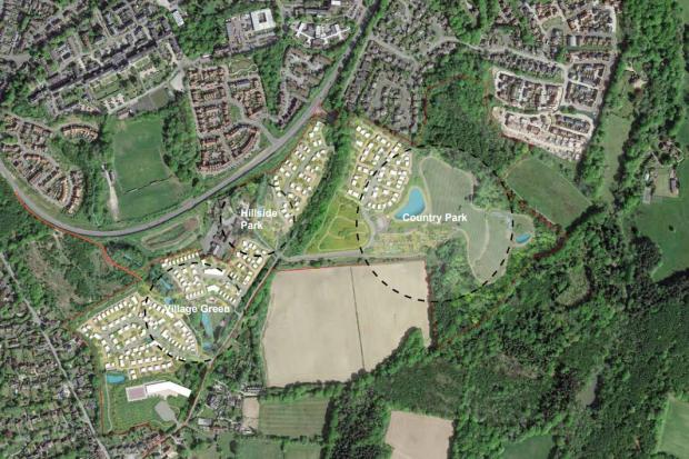 Plans approved to build 375 new homes on undeveloped greenfield land