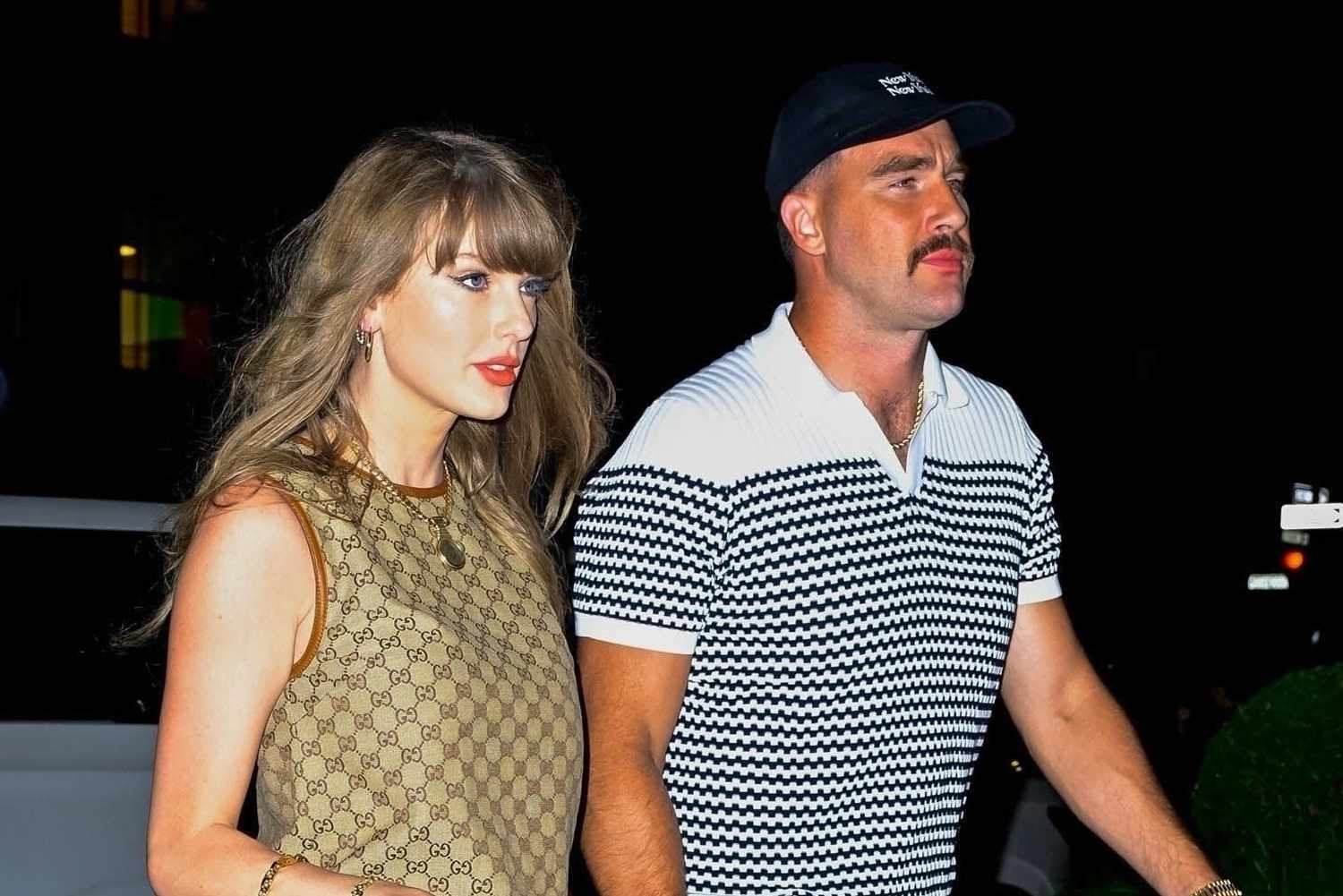 Taylor Swift and Travis Kelce Step Out in Coordinated Date Night Looks ...