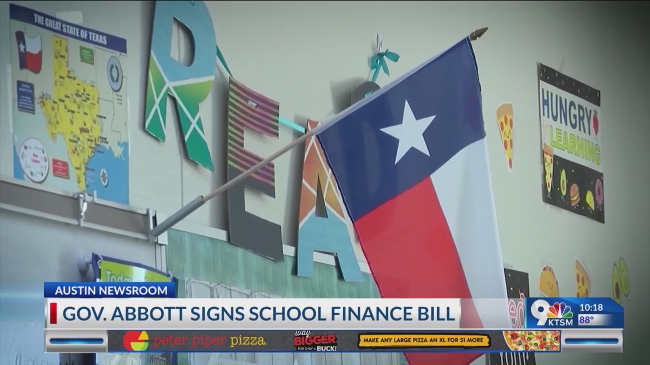 Gov. Abbott signs $8.5 billion school funding bill