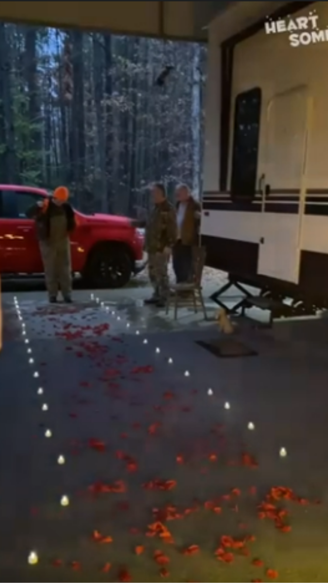 Rose Petal Paradise! Boyfriend's Romantic Proposal Melts Her Heart