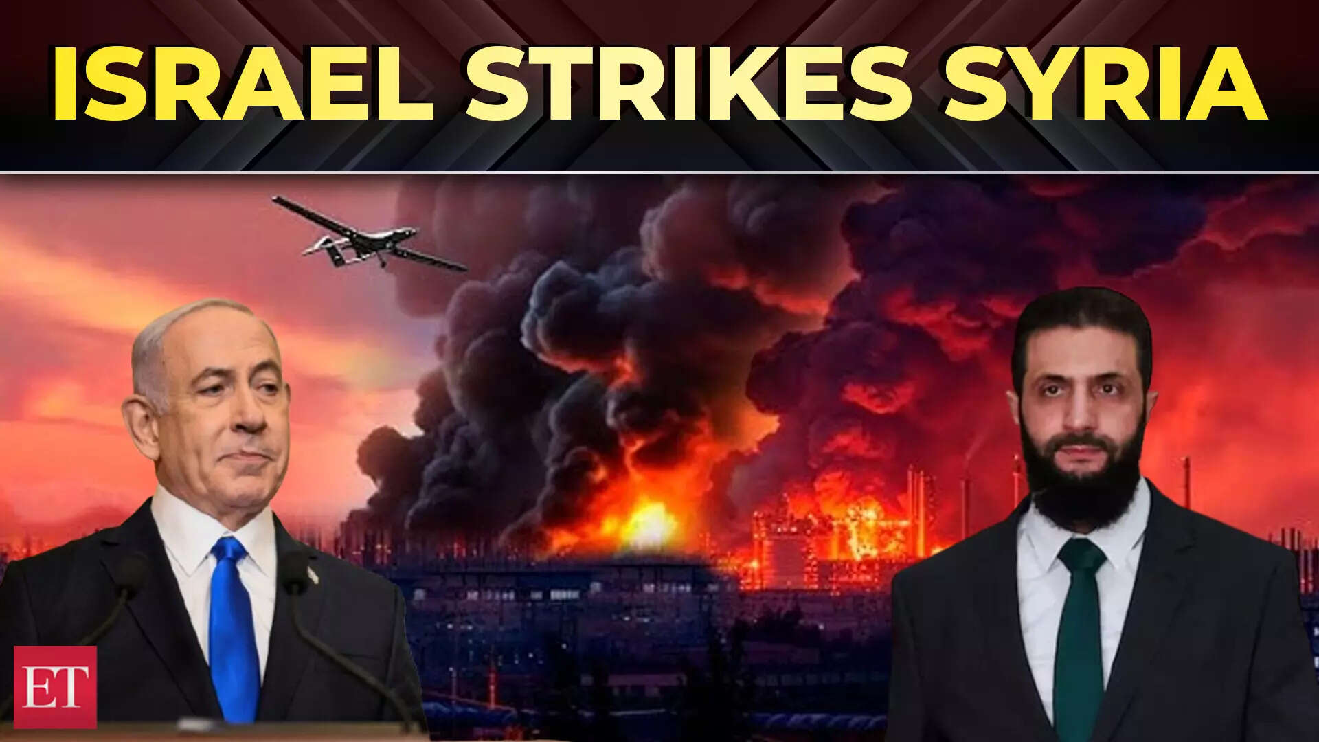 Israel bombs Syria after projectiles fired, Netanyahu blames HTS ...