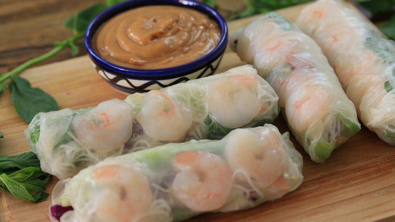 Easy Fresh Spring Rolls Recipe