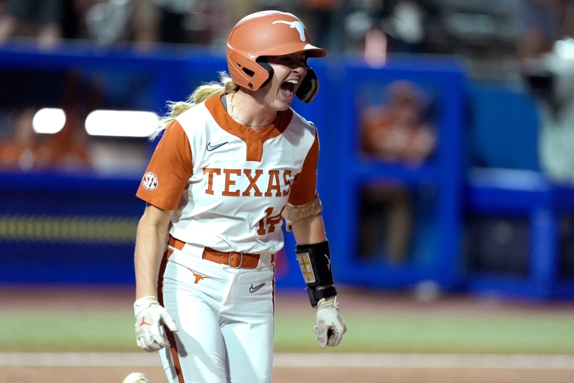 Texas softball national champion Reese Atwood, in photos