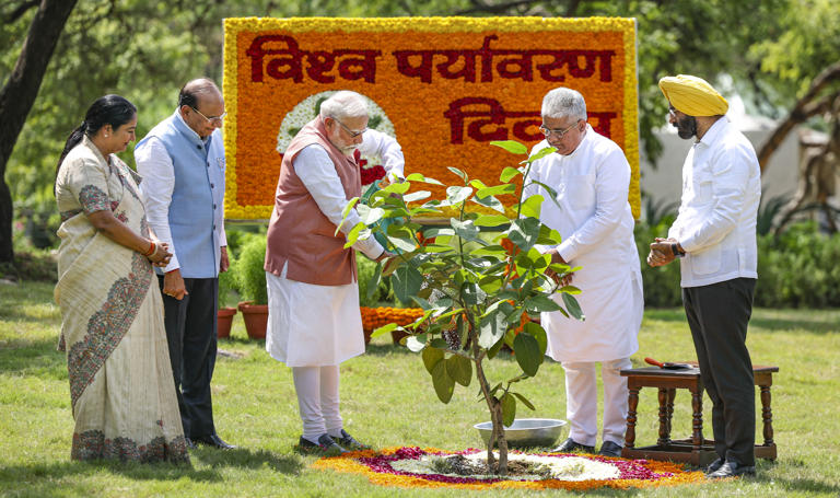 PM Modi launches Aravalli Green Wall Project, expands 'Ek Ped Maa Ke ...