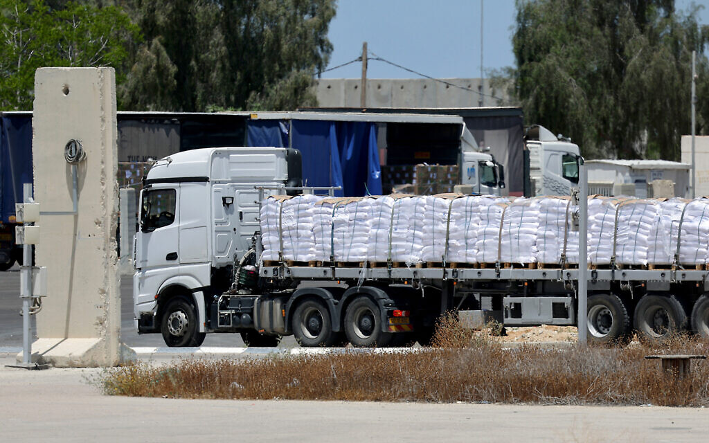 Gazan aid truck drivers call strike after attack on convoy