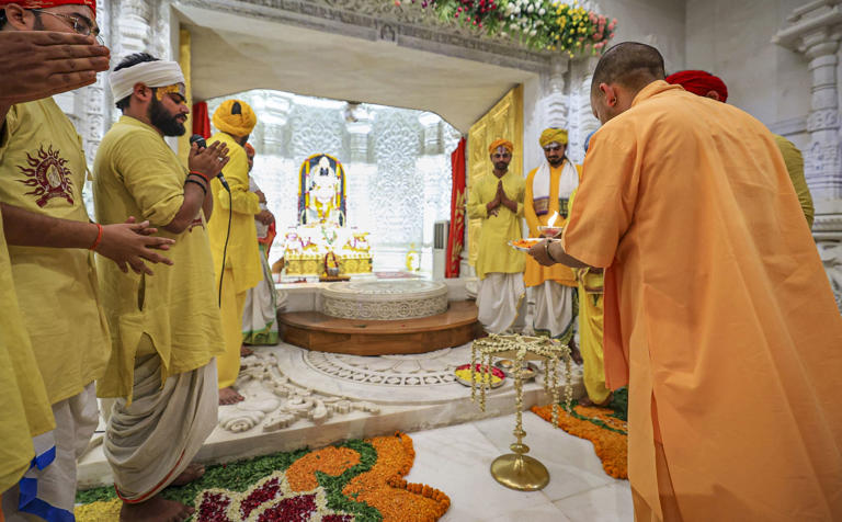 Consecration of 'Raja Ram', other deities held at Ram Temple in Ayodhya
