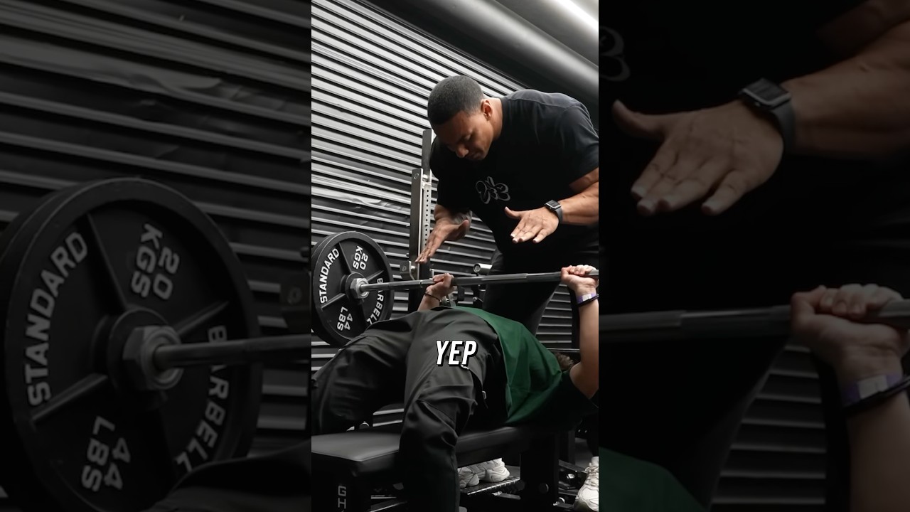 I HELPED 15 YEAR OLD MAX OUT ON BENCH!