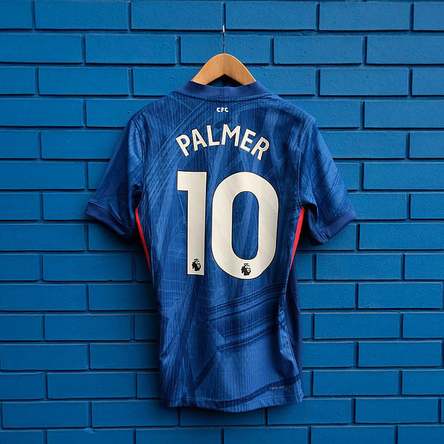 Chelsea STRIP £89m star Mykhailo Mudryk of their No 10 shirt
