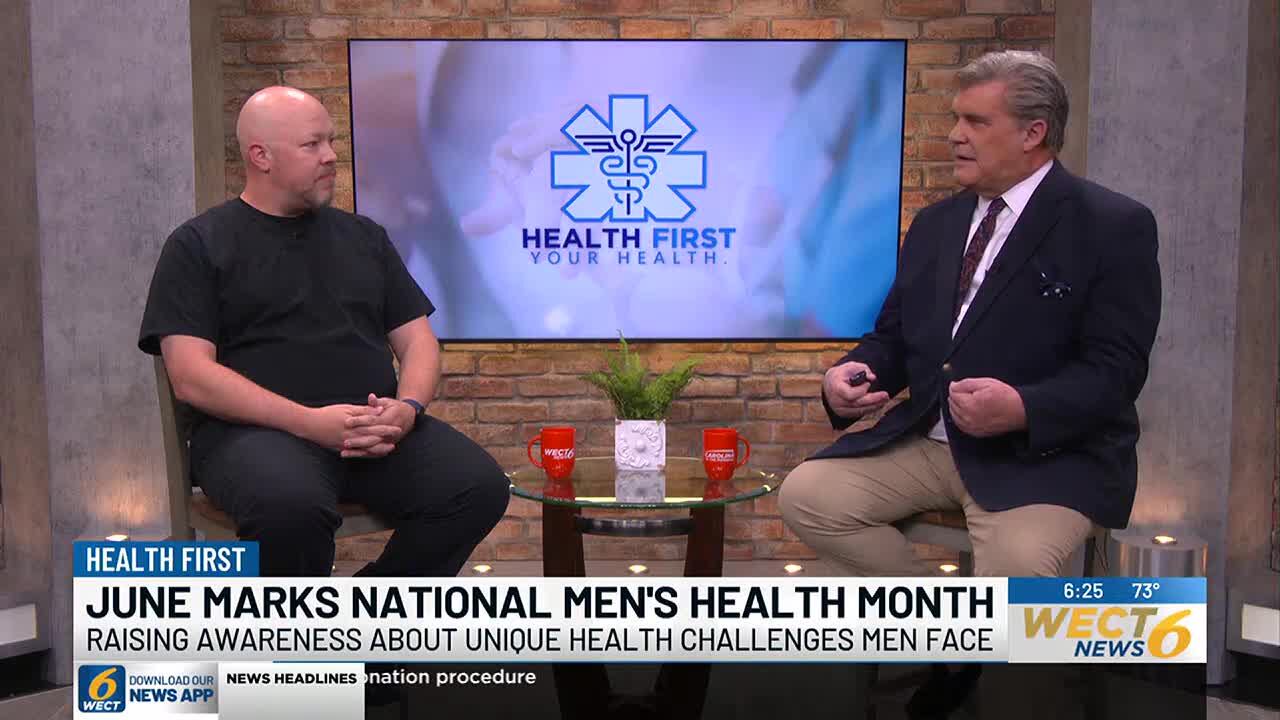 HEALTH FIRST: Raising awareness about unique health challenges men face