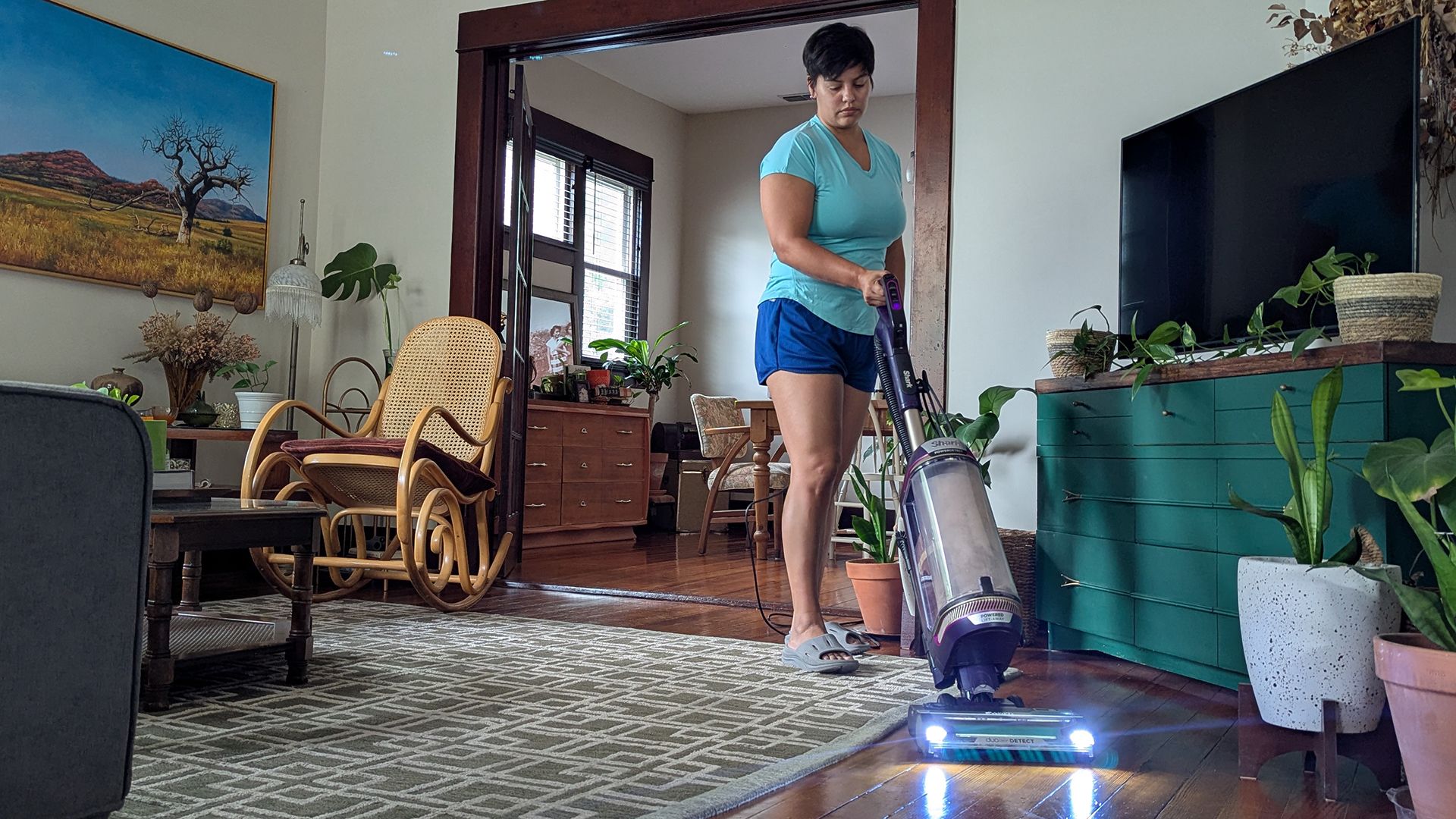 This powerful, smart and versatile upright vacuum was more than a match ...