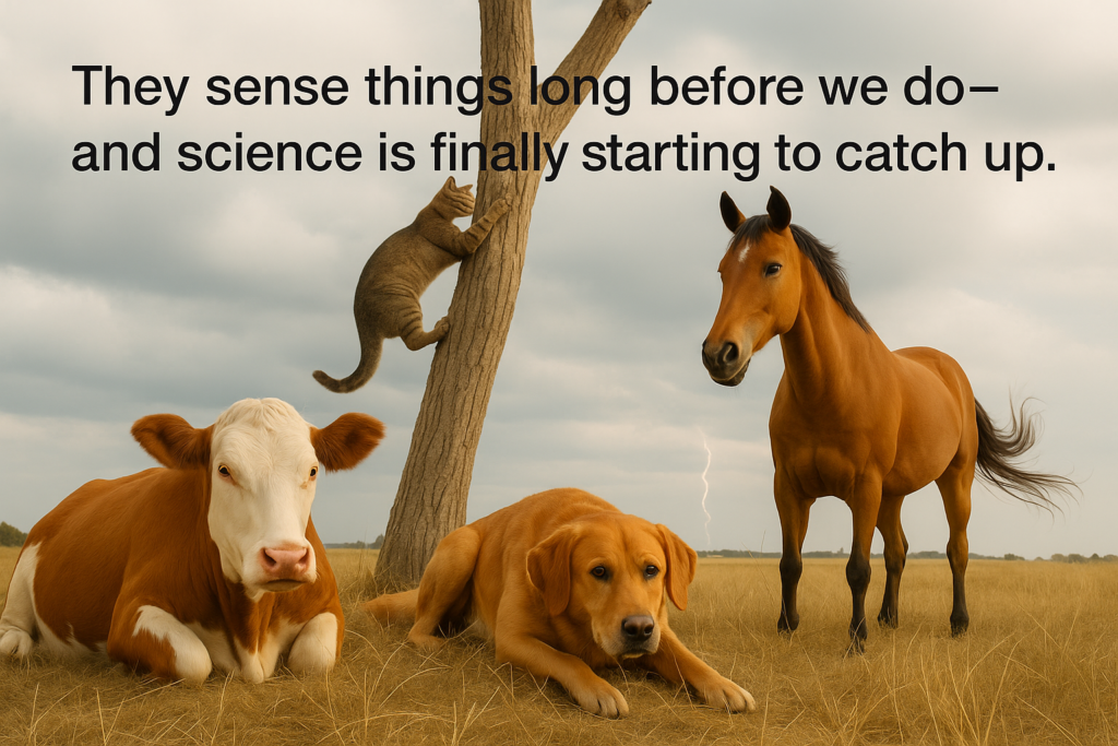 Strange Things Animals Do Before a Storm (and Why They Might Save You)