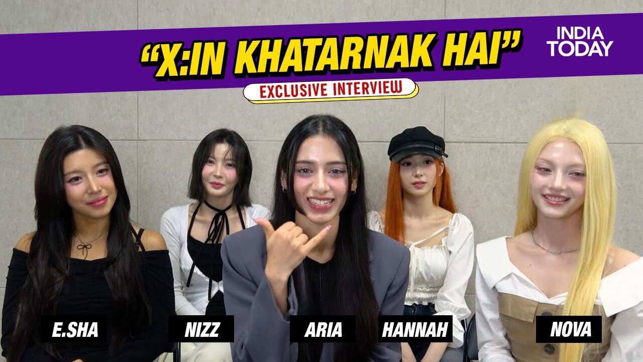K-pop group X:IN Interview: Indian star Aria teaches her members Hindi ...