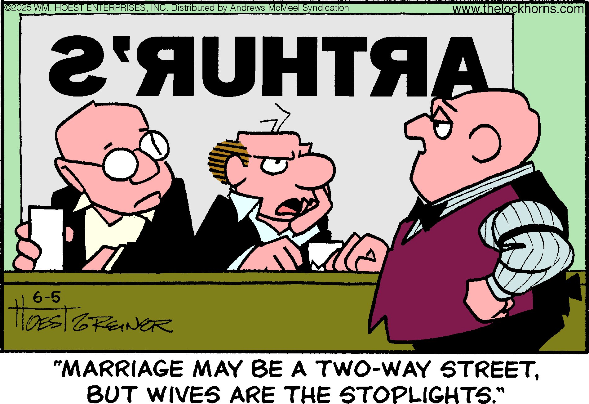 The Lockhorns by Bunny Hoest and John Reiner